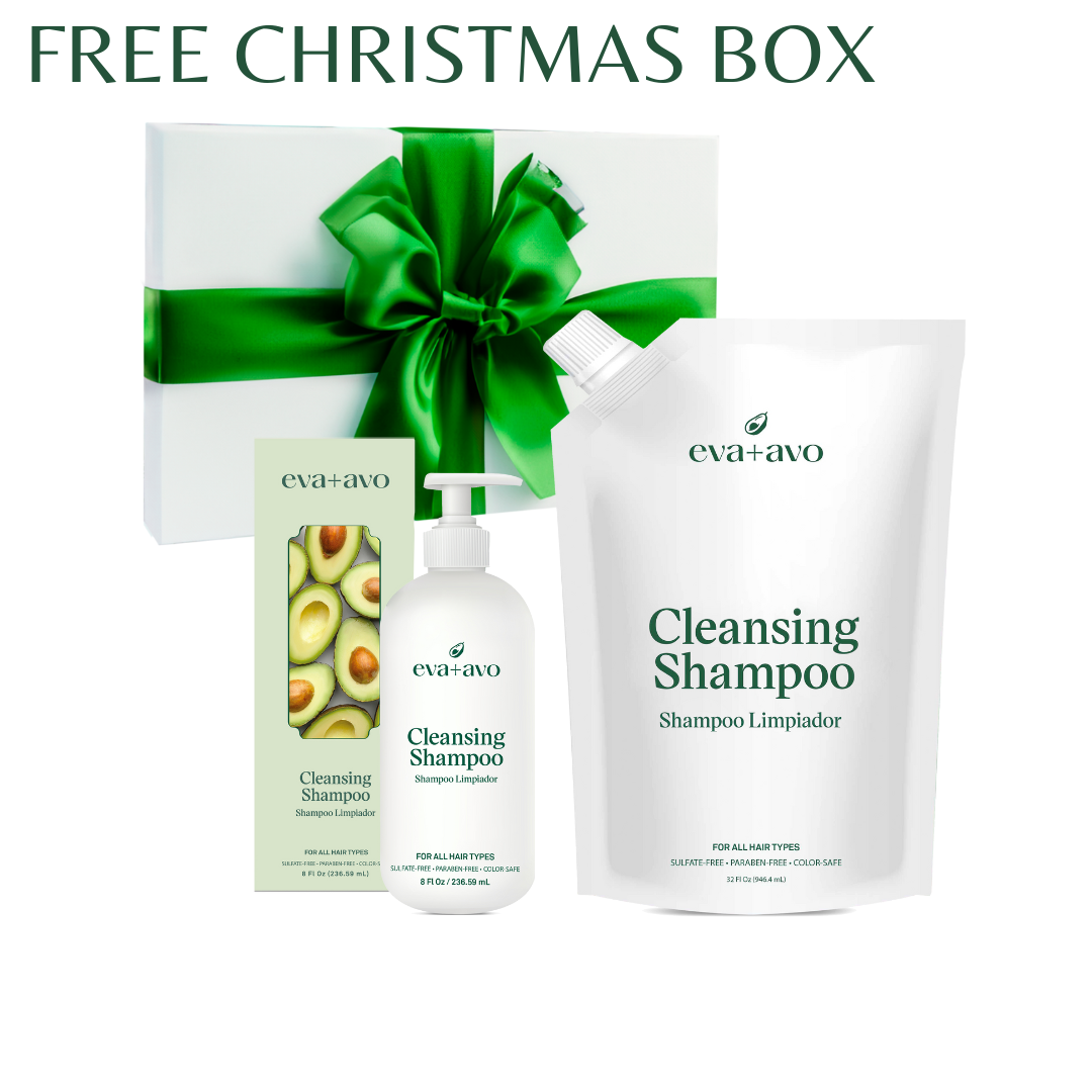 Cleansing Shampoo 8 oz. + Refill 32 oz. – eva+avo